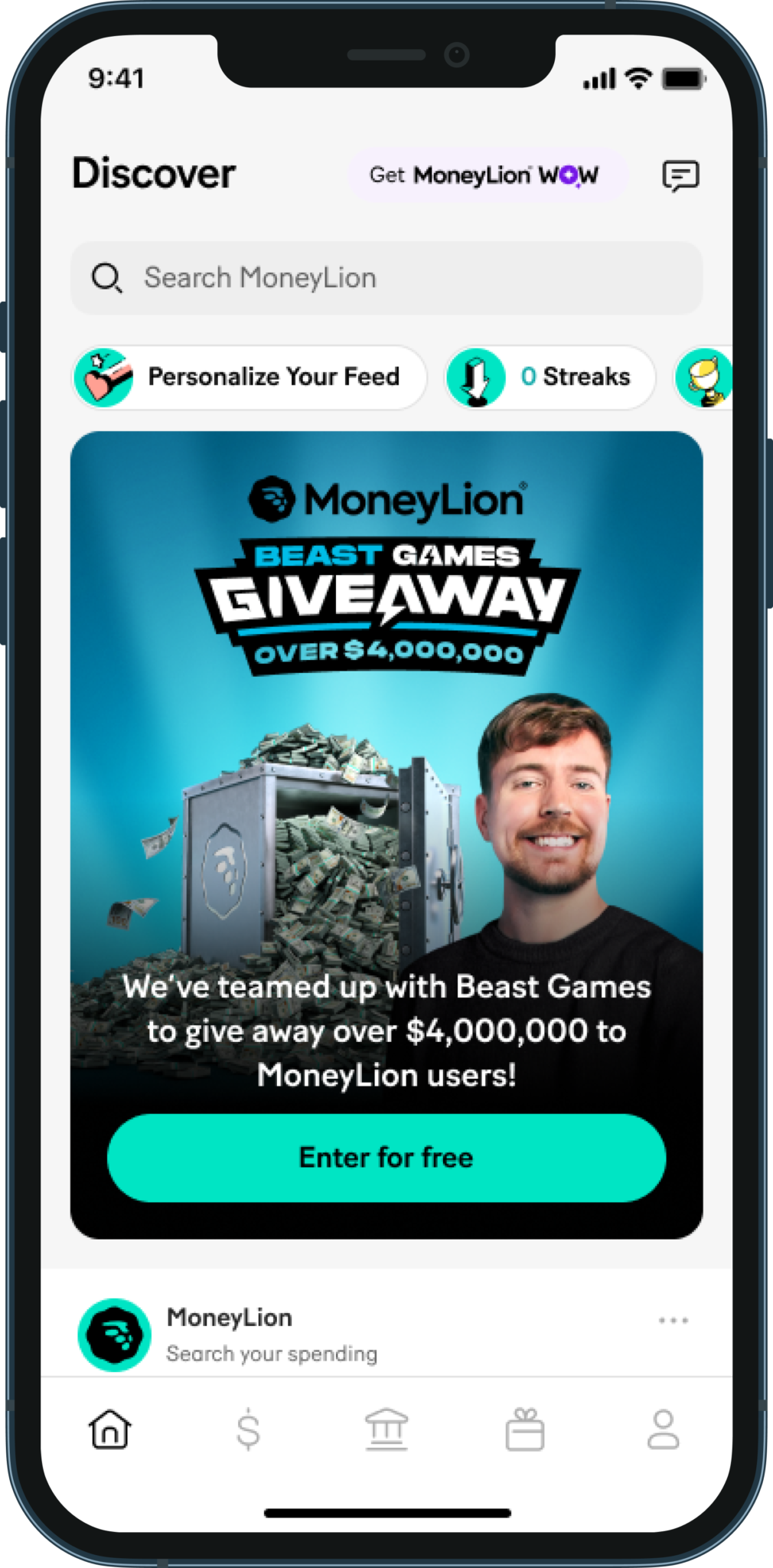MoneyLion is Giving Away Over $4 Million in the Beast Games Giveaway!
