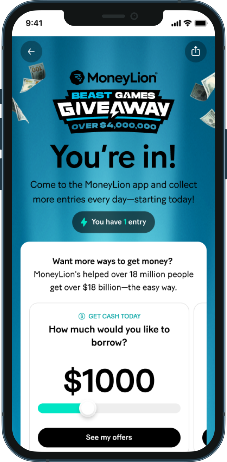 MoneyLion is Giving Away Over $4 Million in the Beast Games Giveaway!